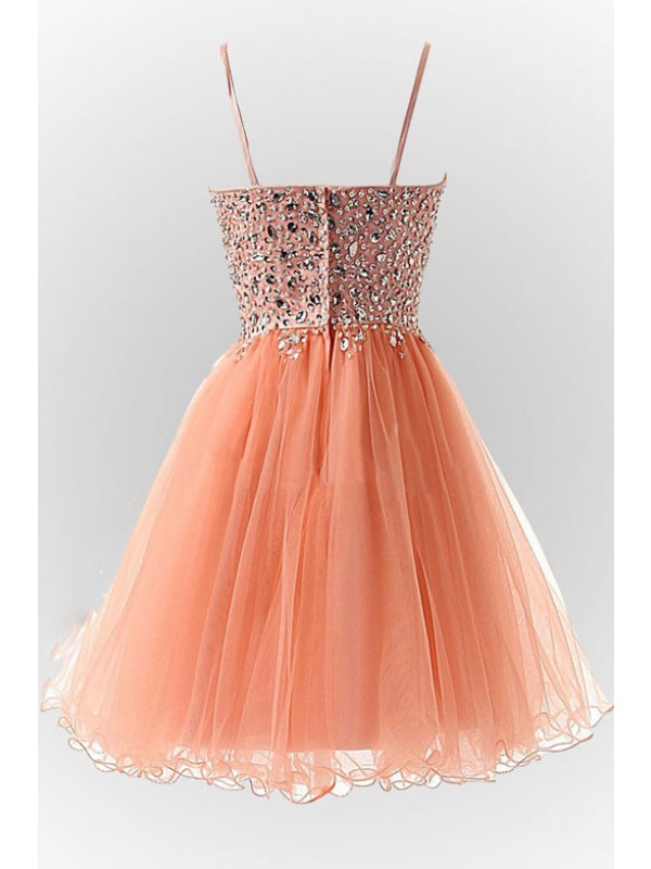 Mini Orange Evening Dress , Graduation Dresses 2016,party Dresses ...