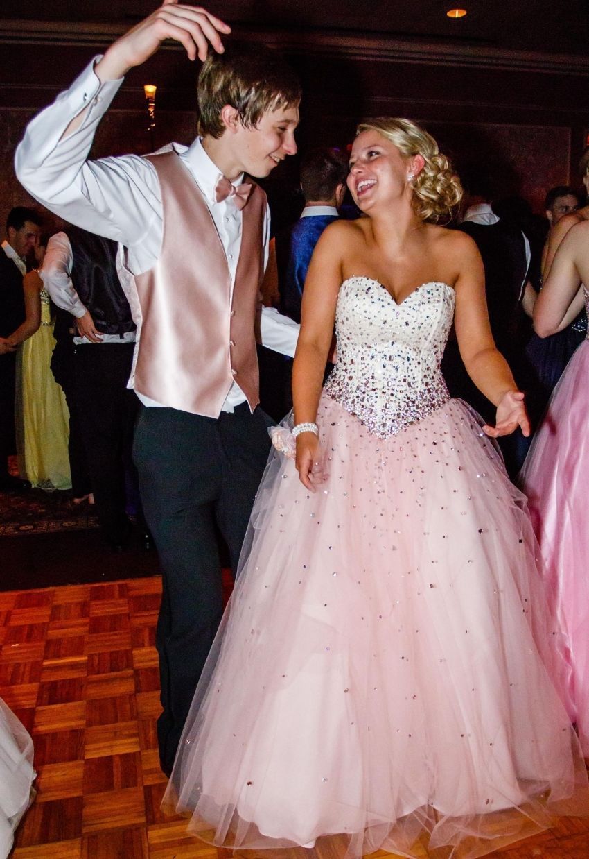Floor Length Pink Prom Dresses Sweetheart Tulle Beaded Formal Evening ...