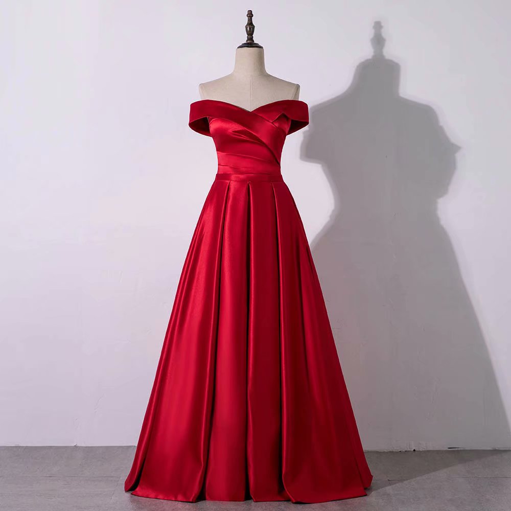 2019 Simple Evening Dress Pageant Dresses V-neck Simple Evening Gown ...