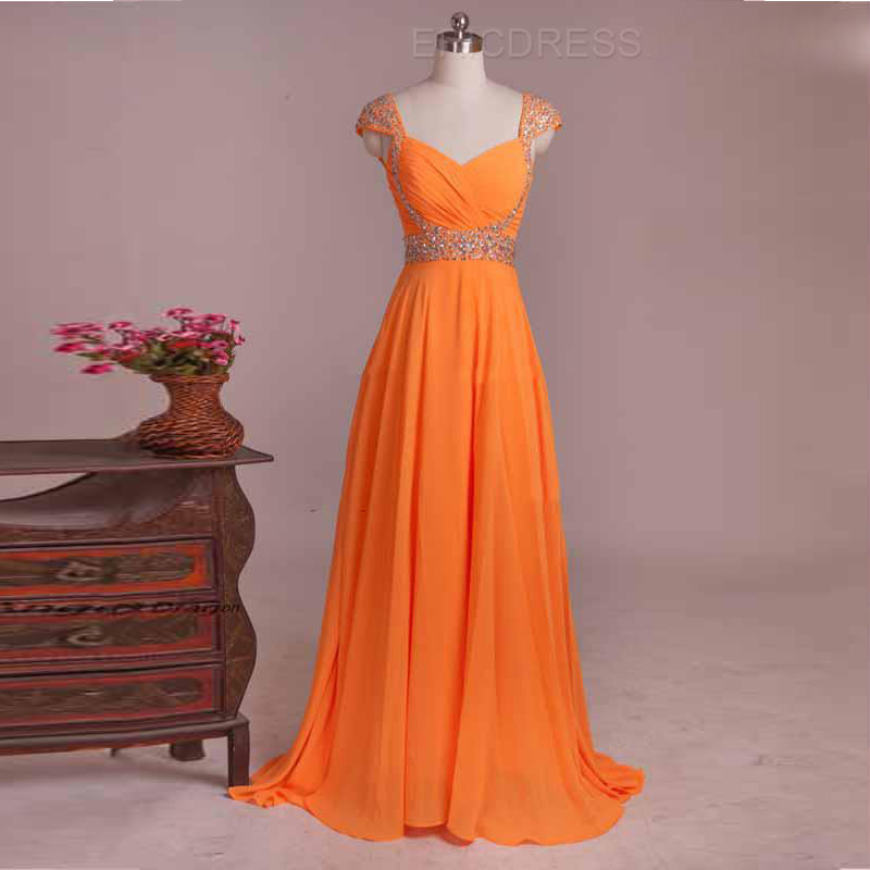 2015 Prom Dresses, Cap Sleeves Evening Dresses , Bridesmaid Dresses ...